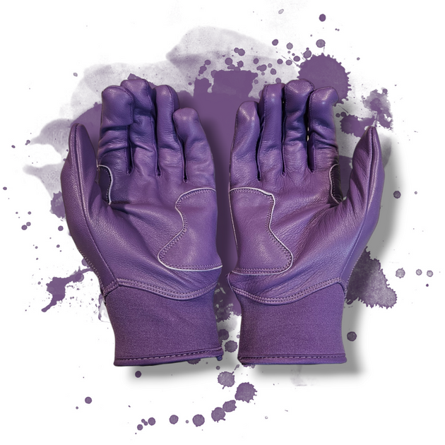 ProFit Elite Batting Gloves - Neon Purple – Sandlot Custom Gloves